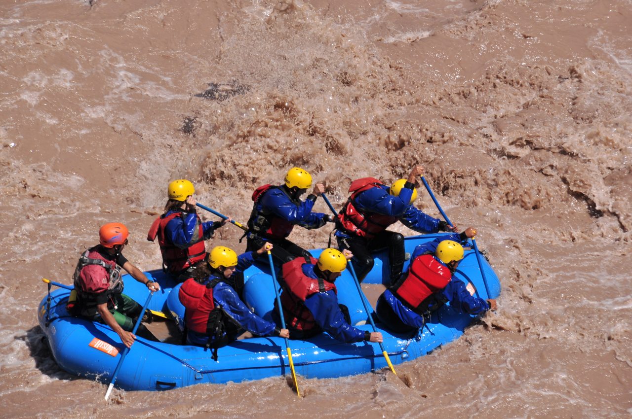 Rafting en el río Mendoza - Turista Flotante